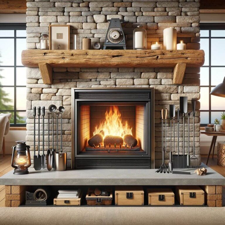 15 Stunning Stone Outdoor Fireplace Ideas for Your Backyard - GWS ...