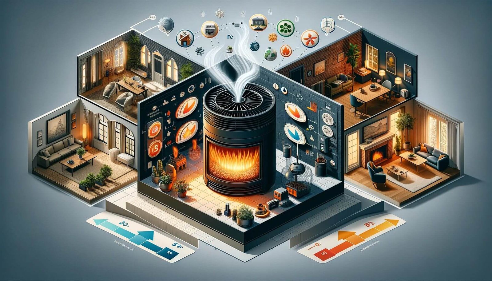 How a Gas Fireplace Insert with Blower Maximize Heat Efficiency - GWS ...