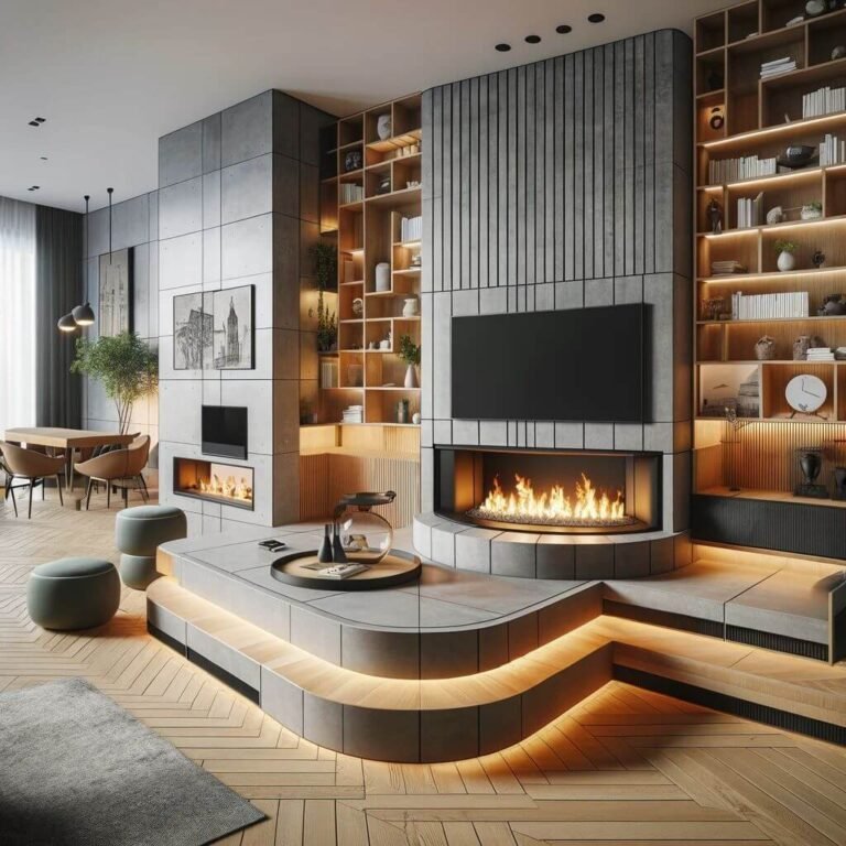 Inspiring Fireplace Trends 2023 Photos
