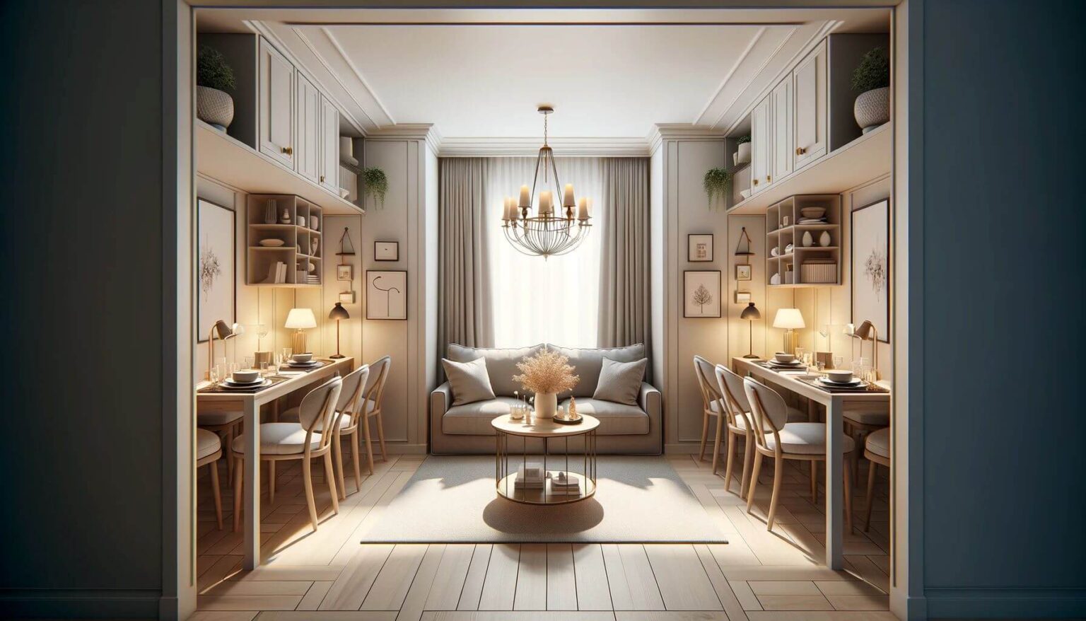 How To Layout Small Living Dining Room Combo: 25 Design Ideas - GWS Masonry & Home Improvement