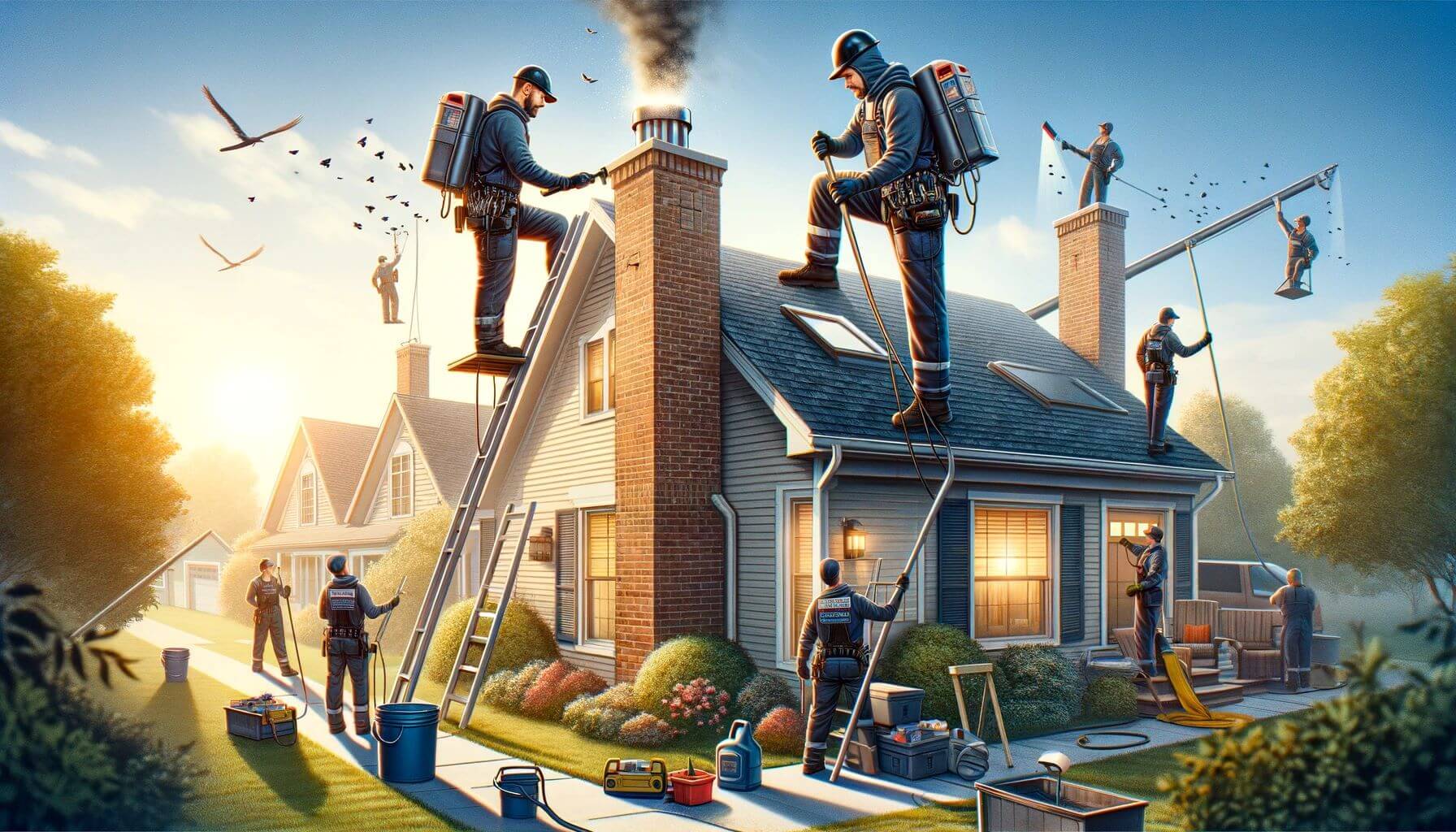Chimney Sweep Wilmington DE - Fireplace Repair - Installation