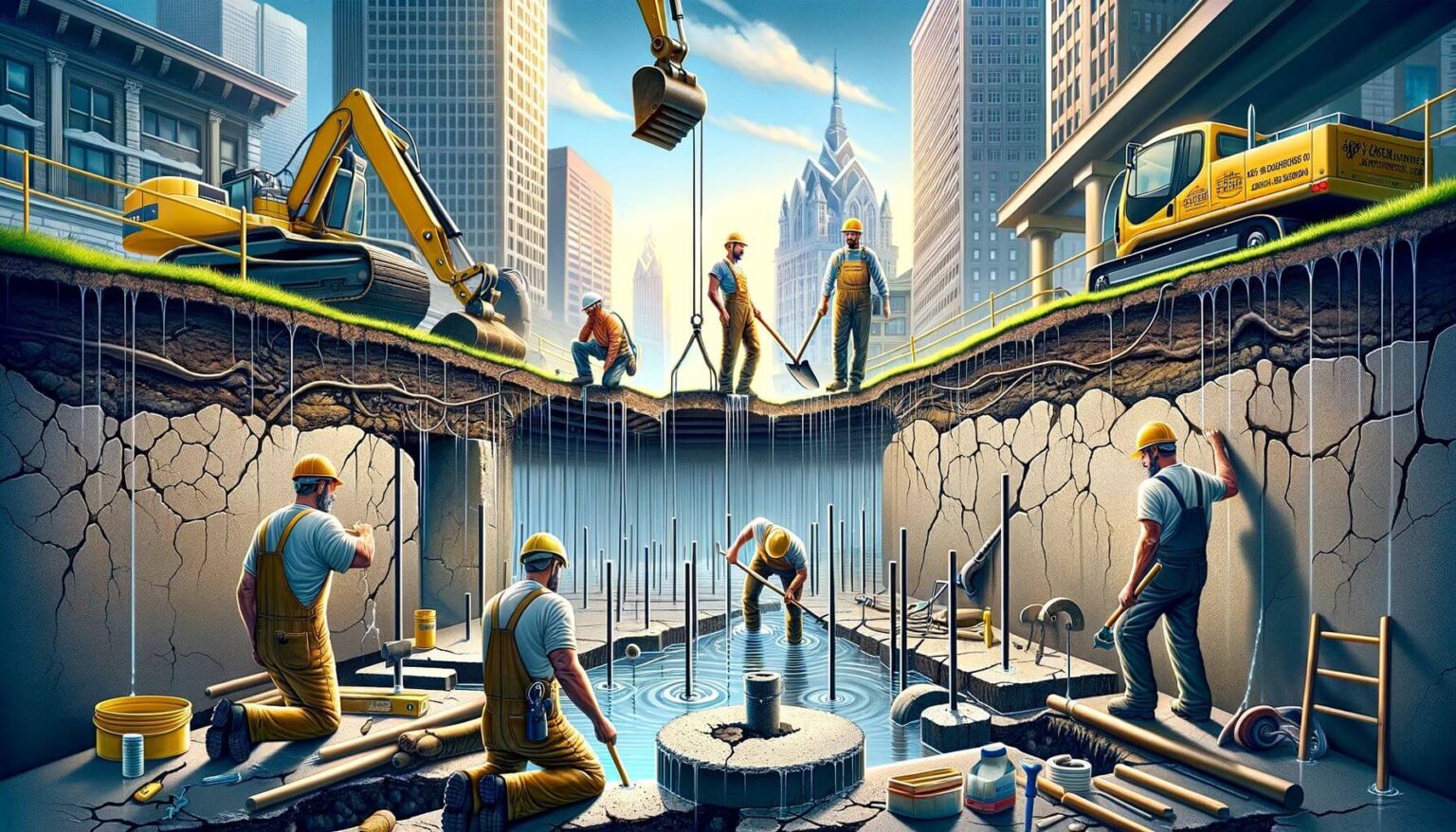 Foundation Repair Pittsburgh Pa: Fix cracks, leaks & settling.