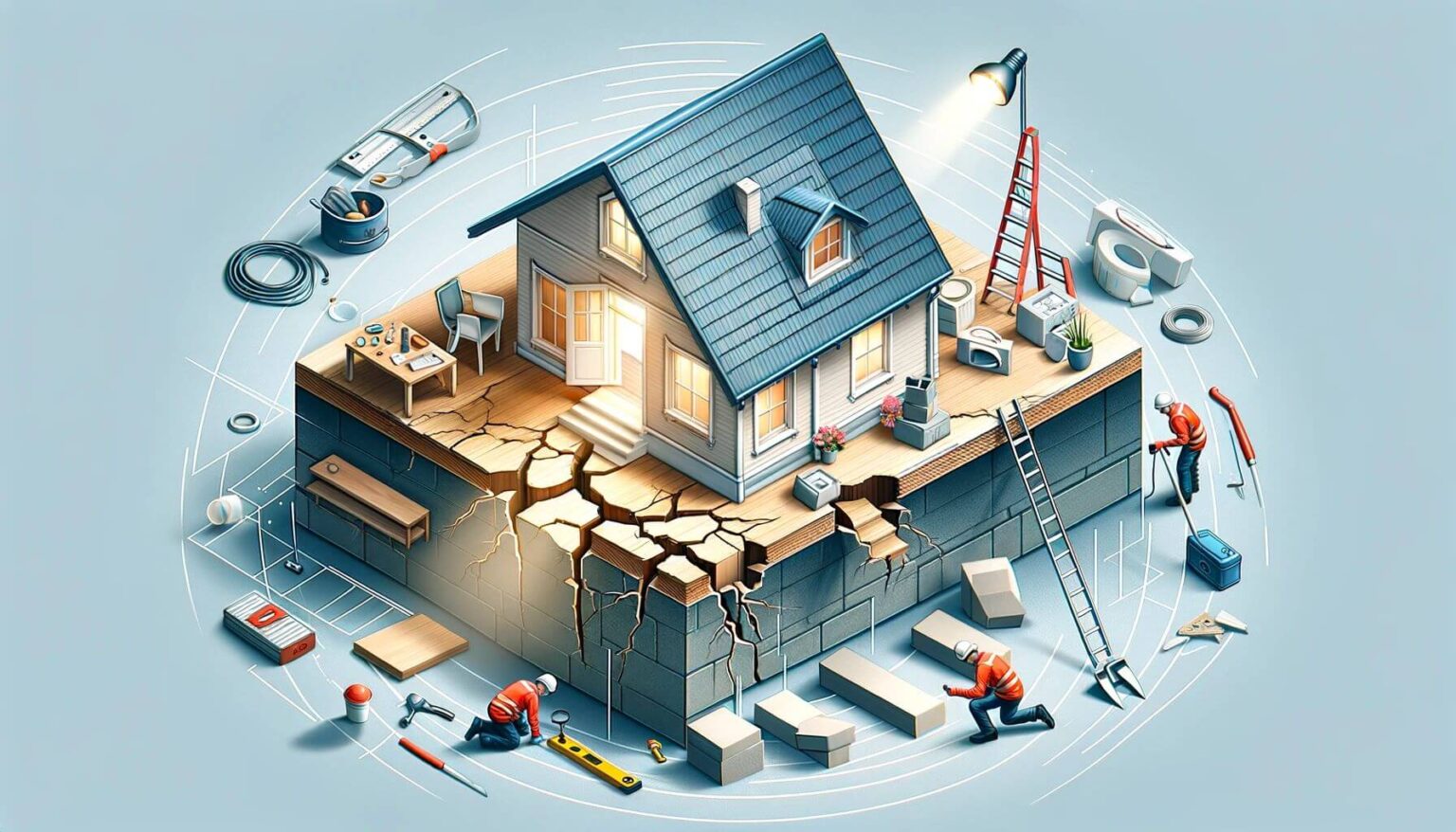 How to Identify, Repair, and Prevent Floor Cracks - GWS Masonry & Home ...