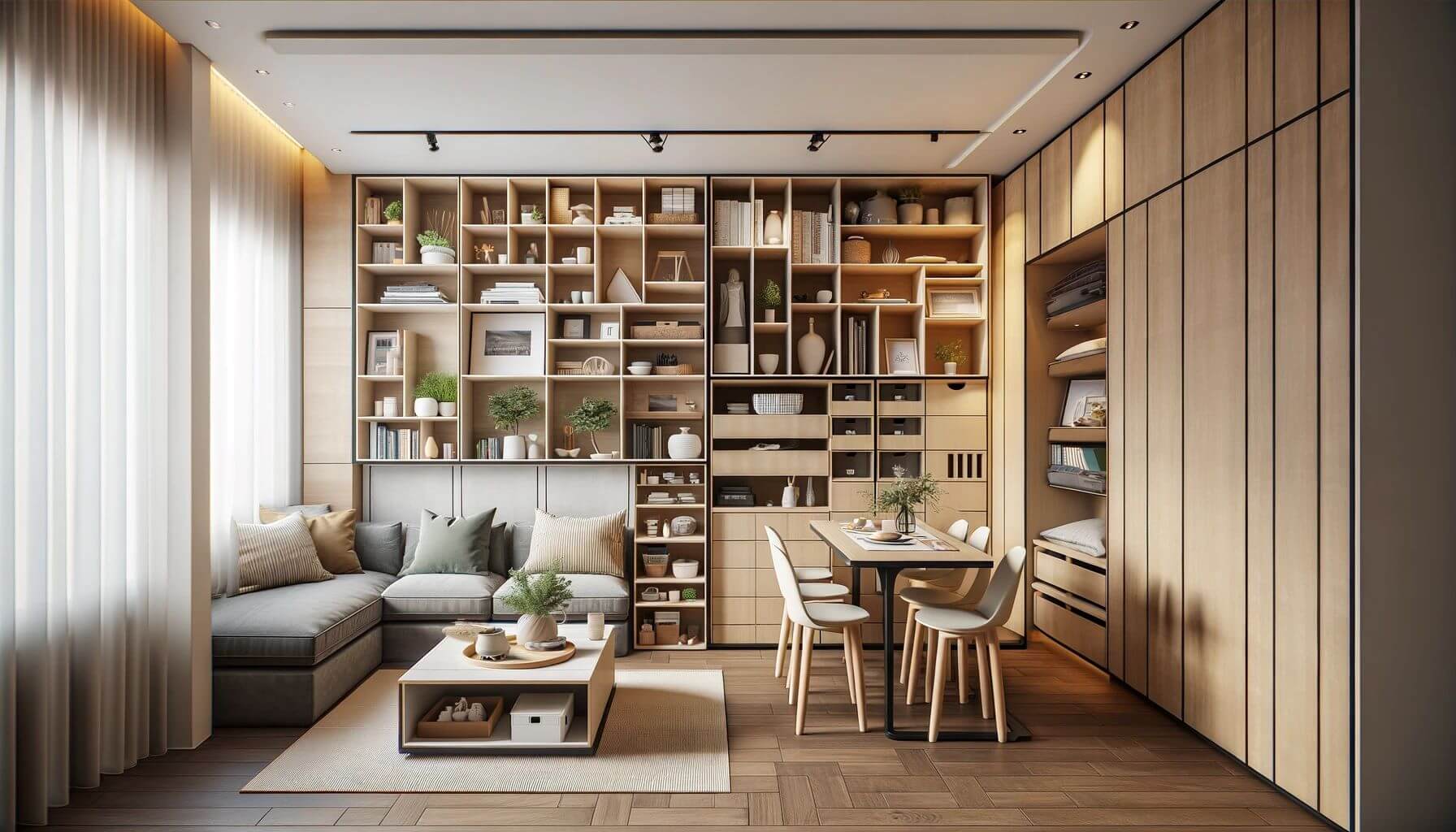 How To Layout Small Living Dining Room Combo: 25 Design Ideas - GWS ...