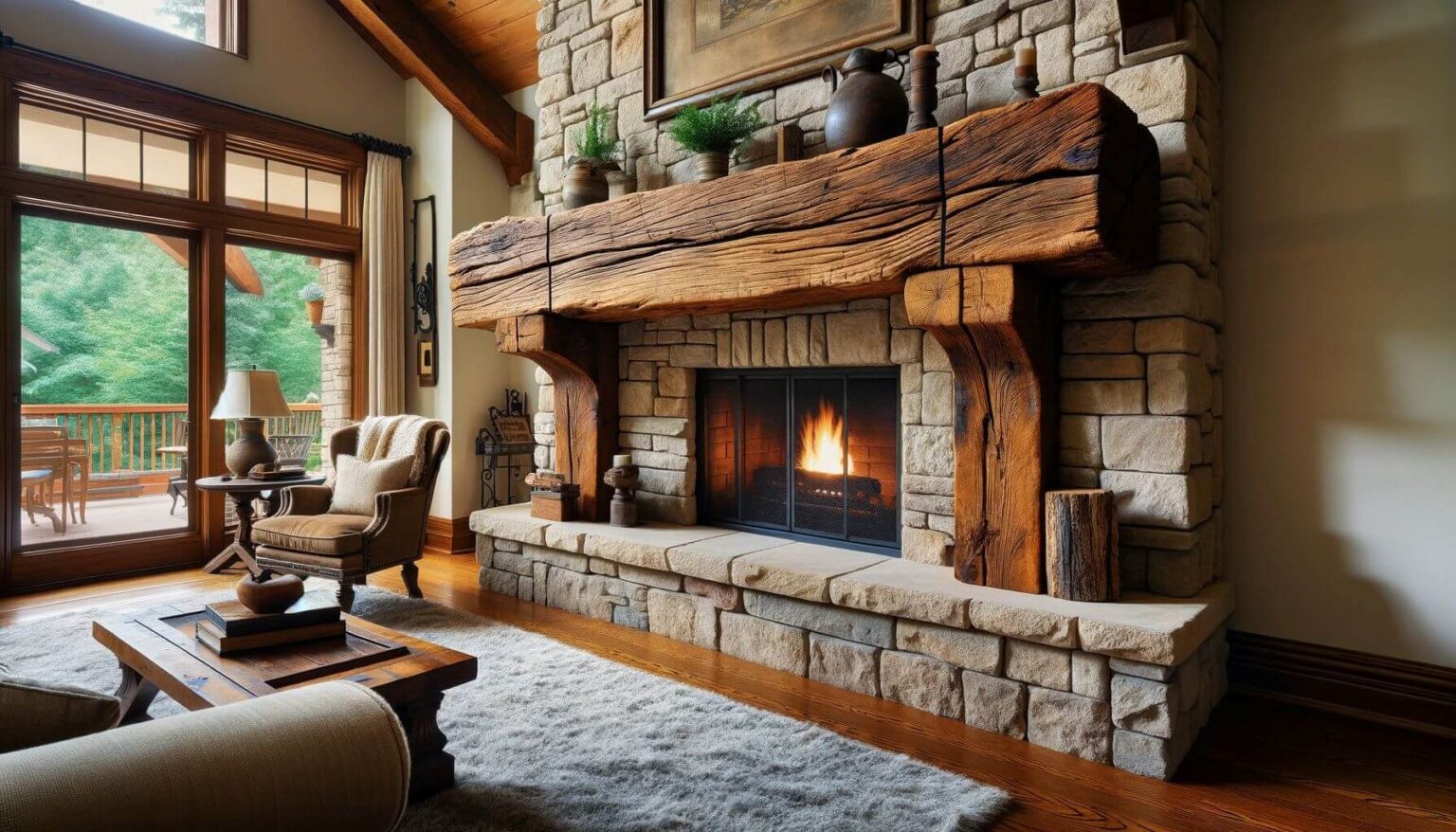 How to Design Fireplace Hearth: 50 Stunning Ideas - GWS Masonry & Home ...