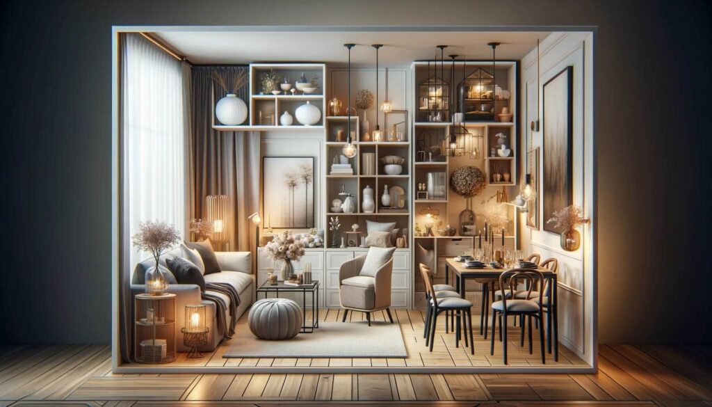 How To Layout Small Living Dining Room Combo: 25 Design Ideas - GWS Masonry & Home Improvement