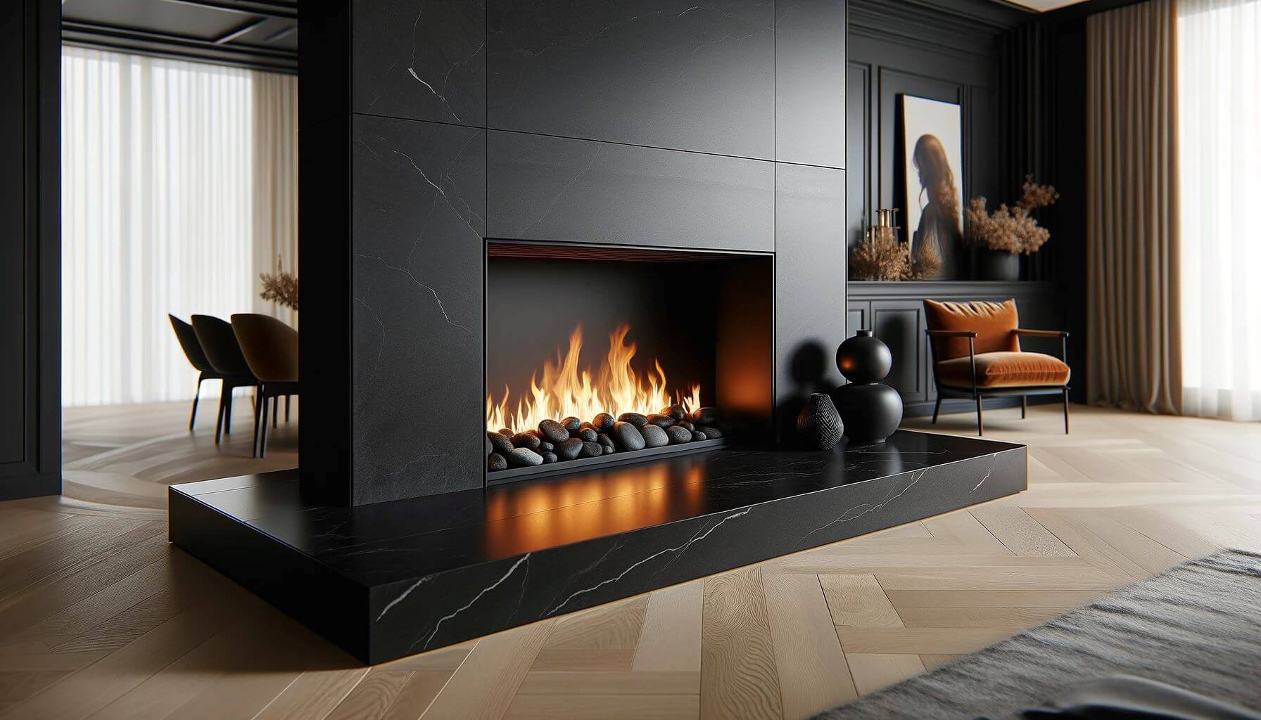 How to Design Fireplace Hearth: 50 Stunning Ideas - GWS Masonry & Home ...