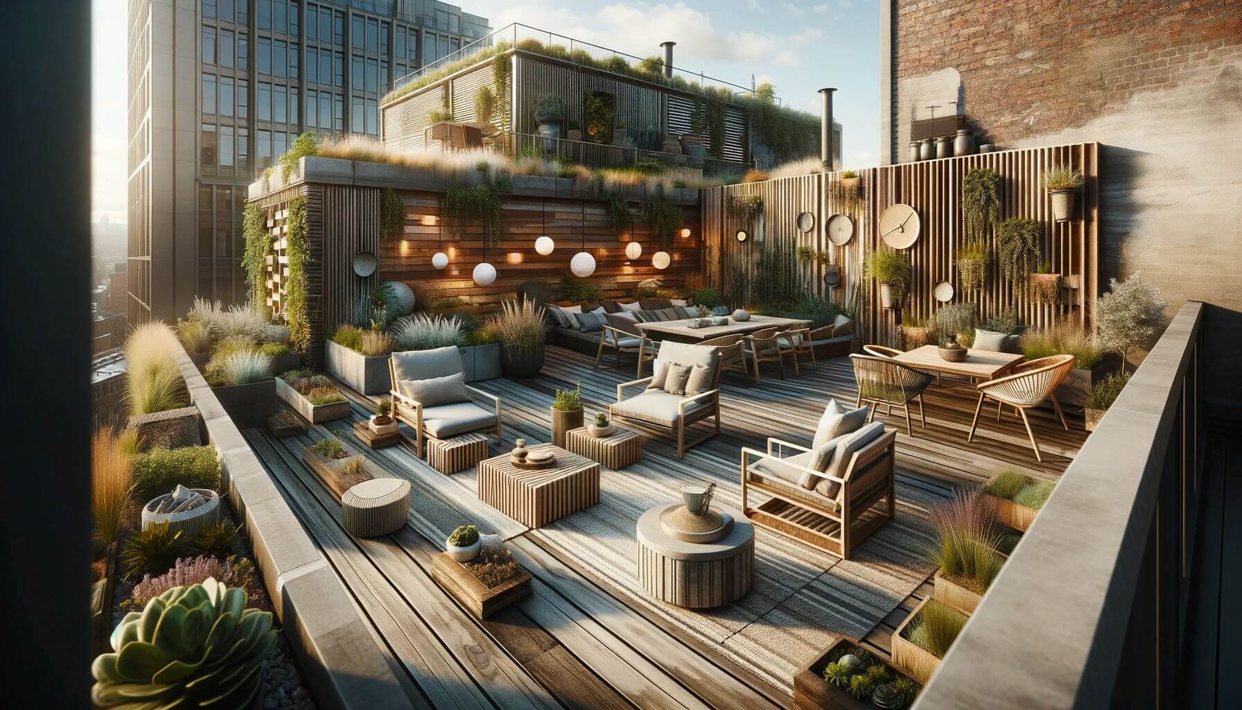 Urban Rooftop Patio: 11 Modern Design Ideas for Elevated Space
