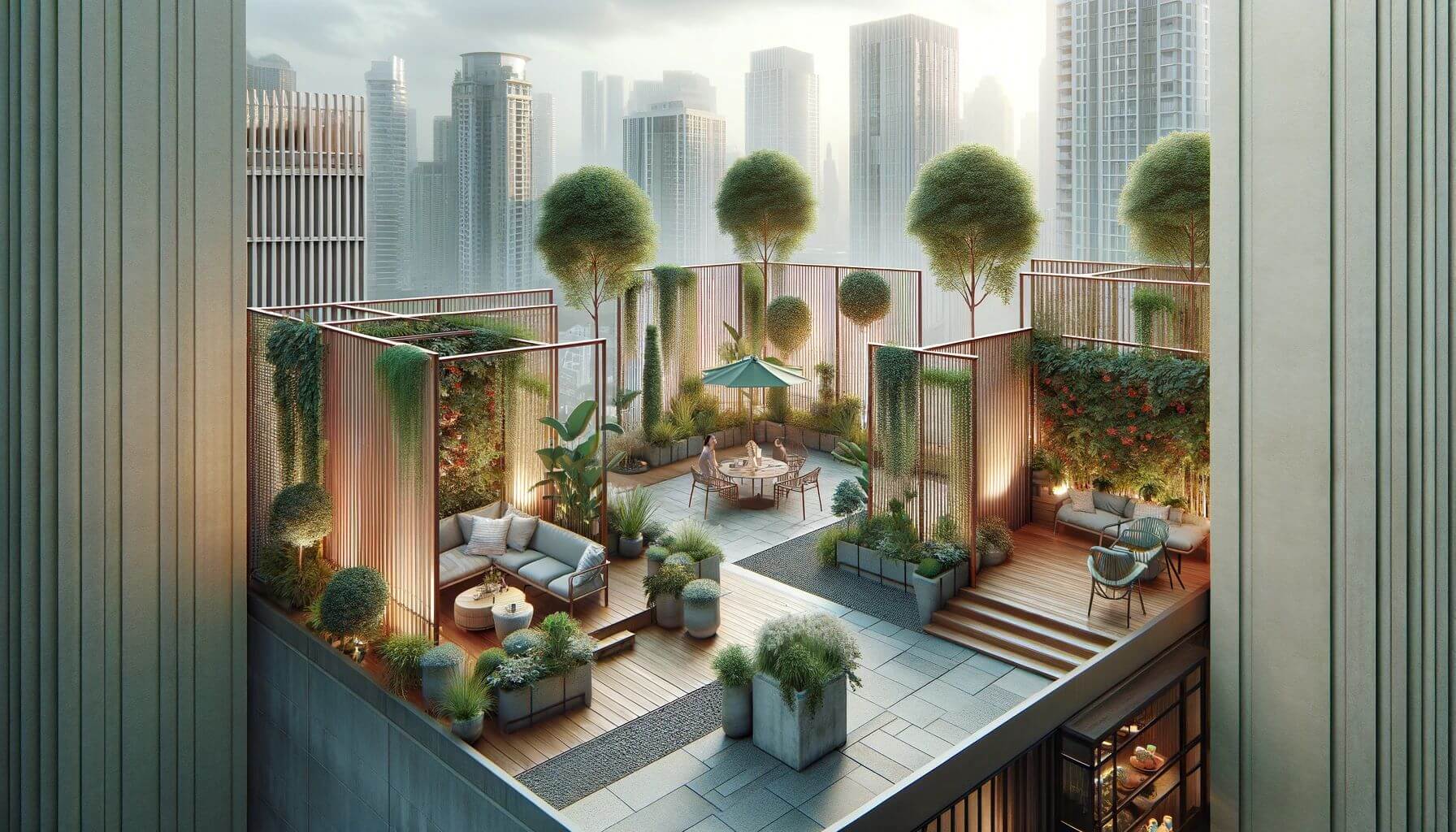 Urban Rooftop Patio: 11 Modern Design Ideas for Elevated Space