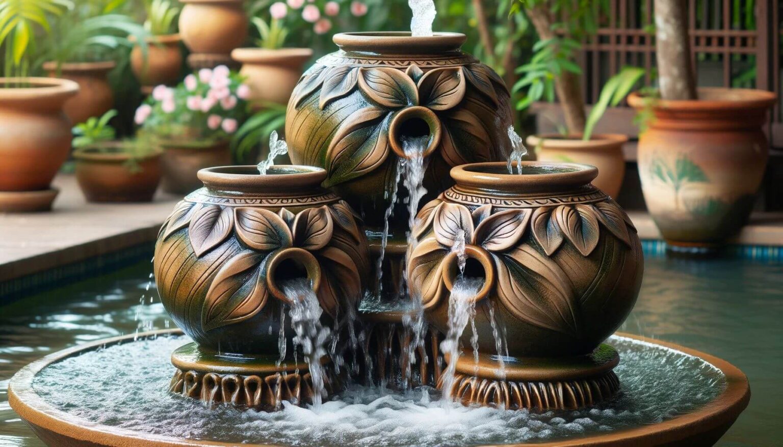 How To Make Your Outdoor: 35 Patio Water Fountain Design - GWS Masonry ...