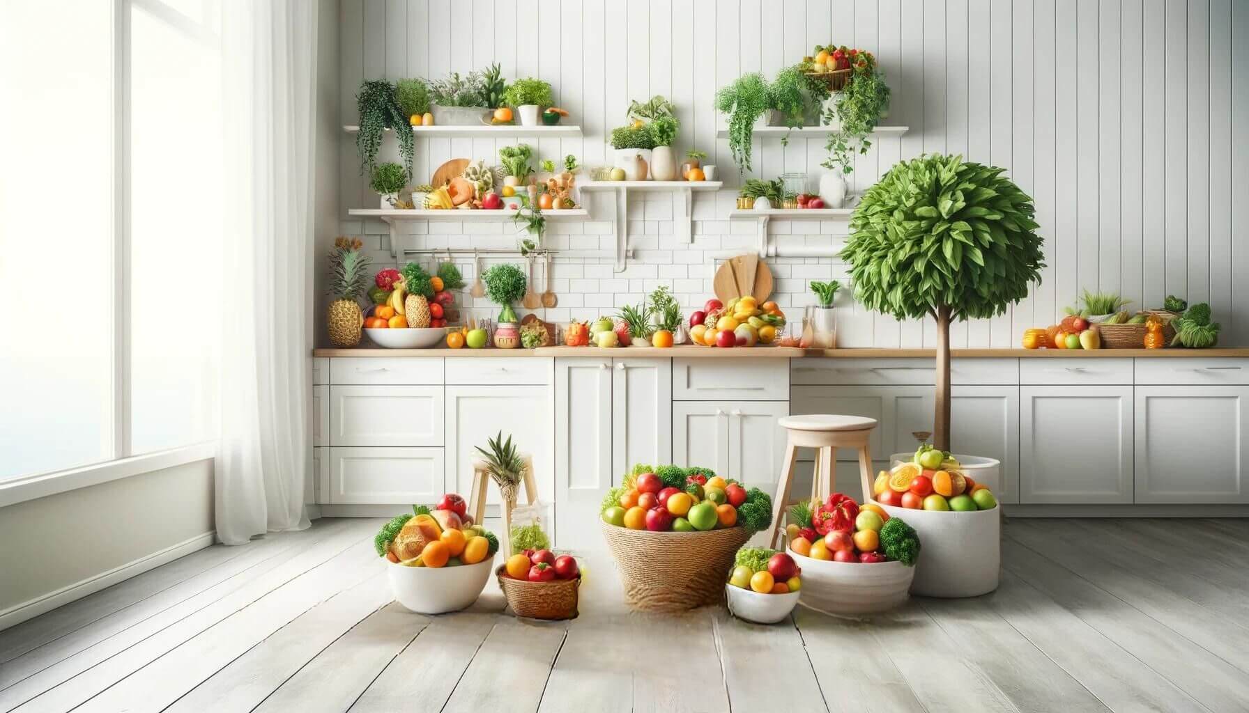 How To Decorate A White Kitchen Without Renoveting: 25 Ways
