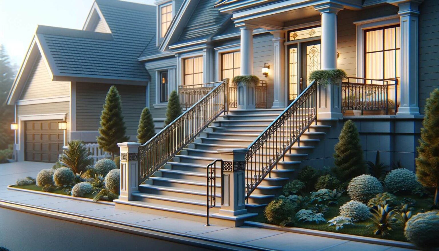 30 Unique Front Step Designs for Enhanced Curb Appeal - GWS Masonry ...