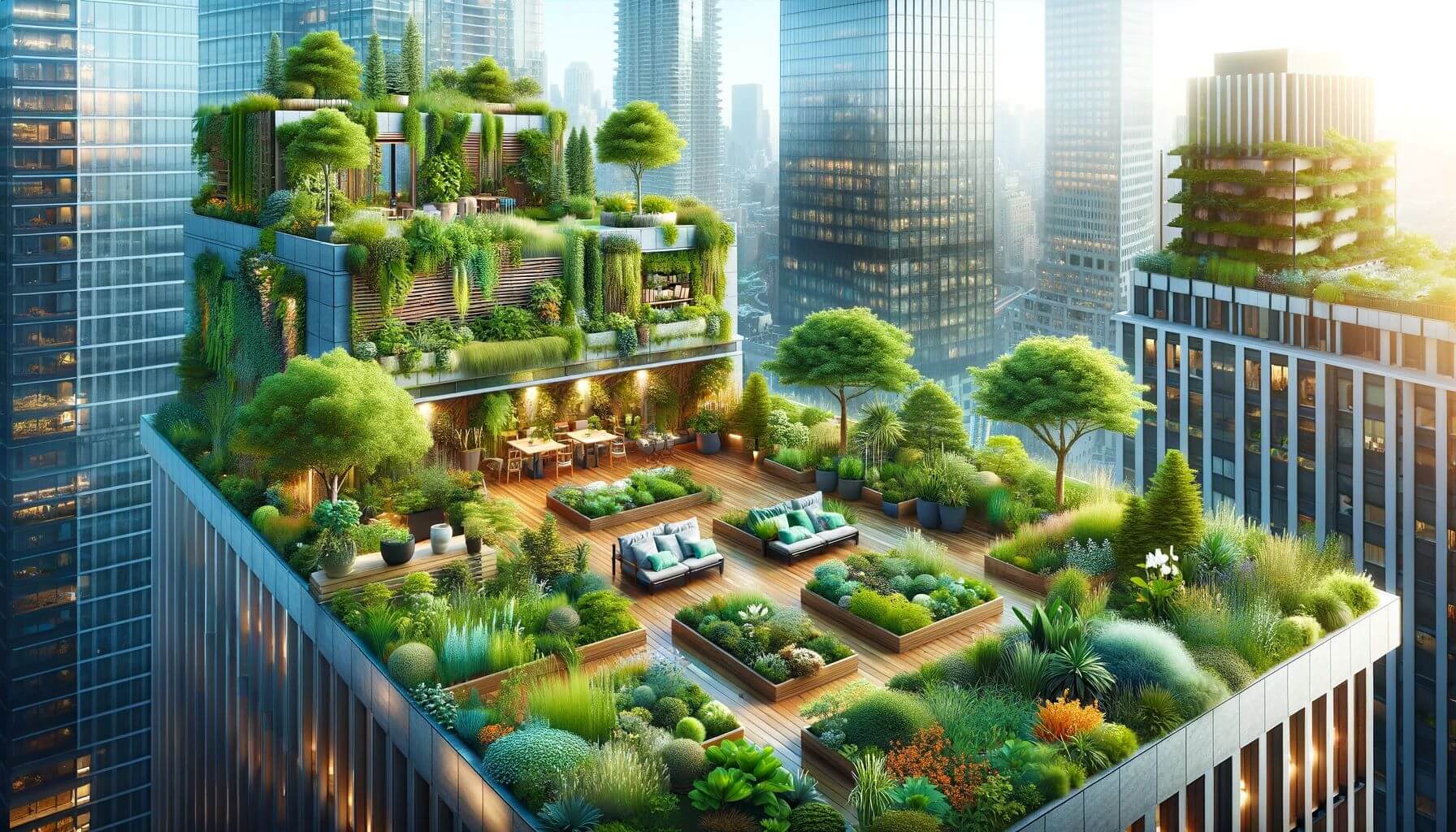 Urban Rooftop Patio: 11 Modern Design Ideas for Elevated Space