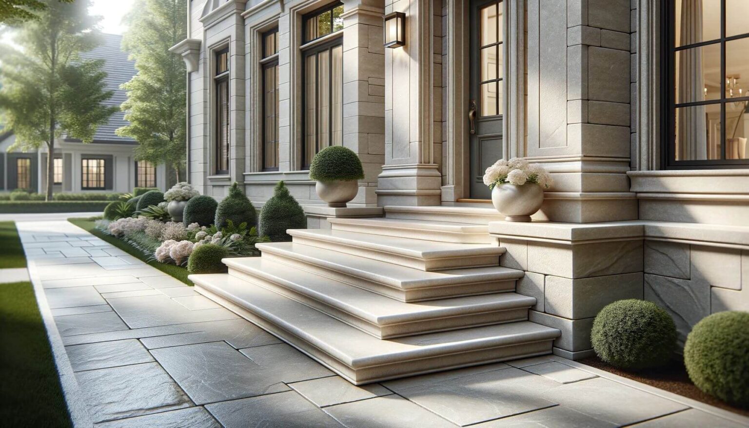 30 Unique Front Step Designs for Enhanced Curb Appeal - GWS Masonry ...