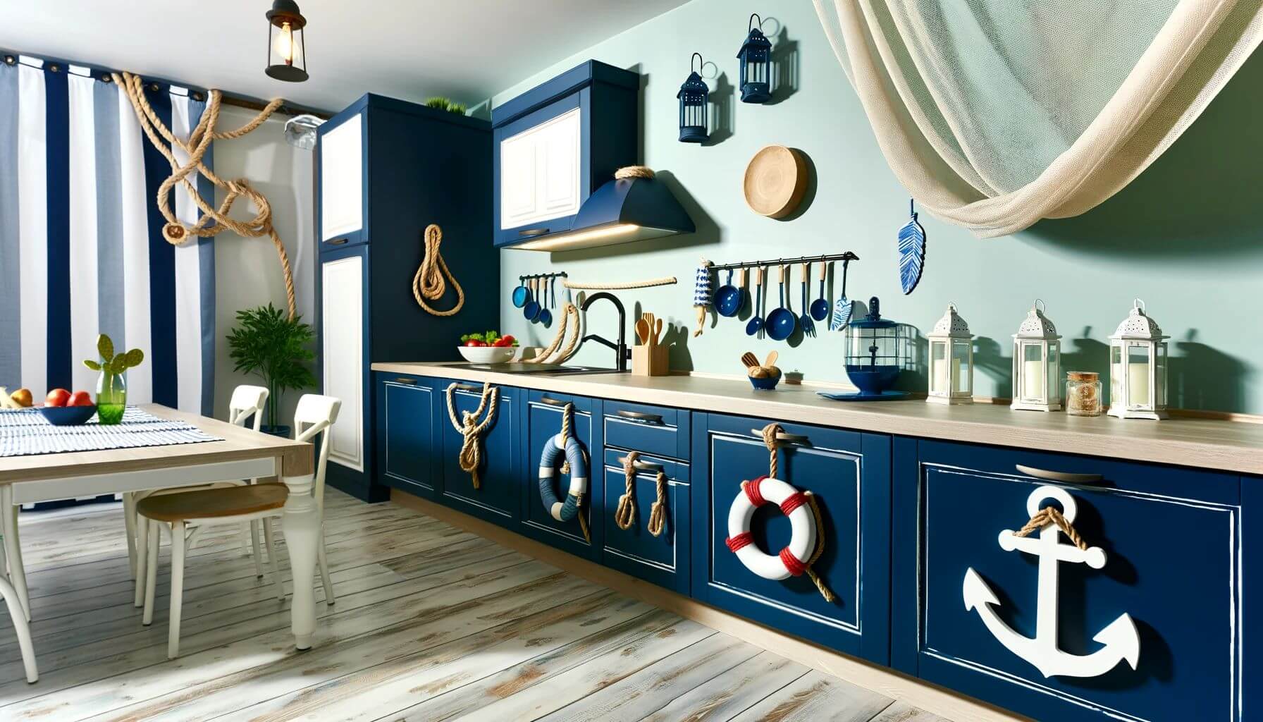 How to Design Navy Blue Kitchen Cabinets: 40 Creative Ideas
