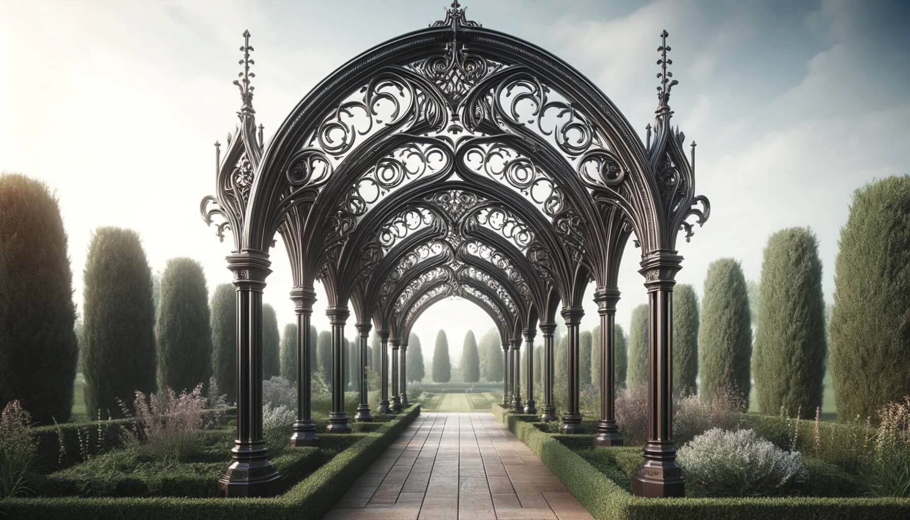 Gothic Glamour: Dark Drama for Stylish Patio Settings - GWS Masonry ...