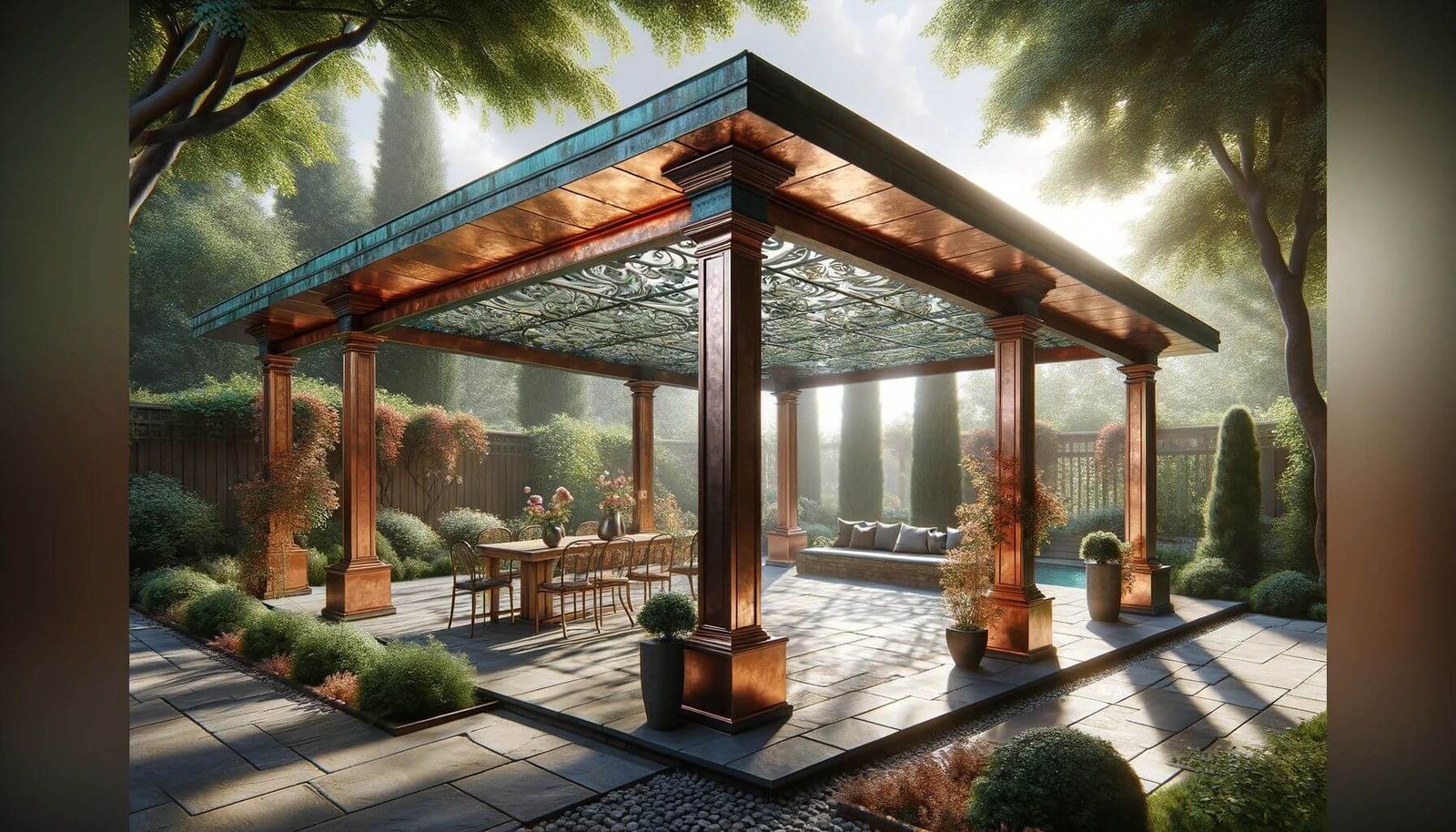Pergola Roof Ideas To Design Your Outdoor Retreat - GWS Masonry & Home ...