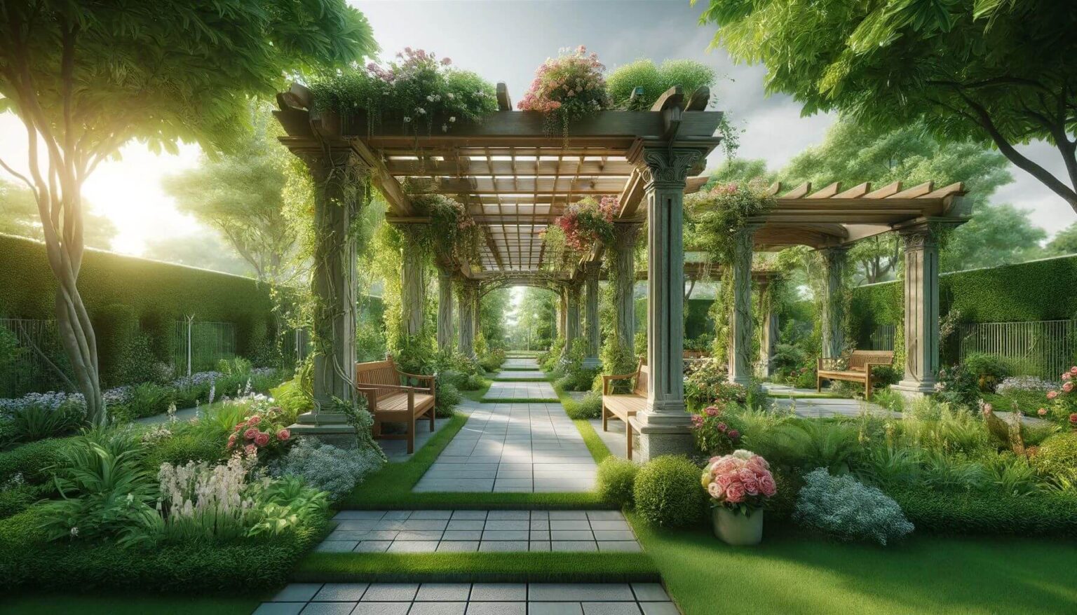 25 Modern Pergola Design Ideas to Transform Your Backyard - GWS Masonry ...