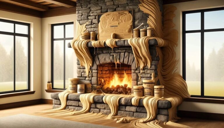 How to Whitewash Stone Fireplace: 30 Innovative Ideas - GWS Masonry ...