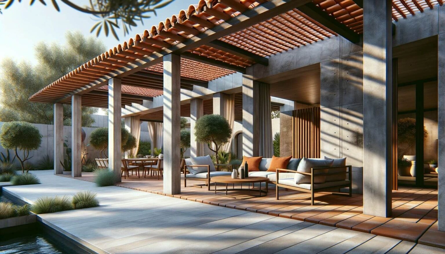 How to Install a Pergola on Your Existing Concrete Surface - GWS ...