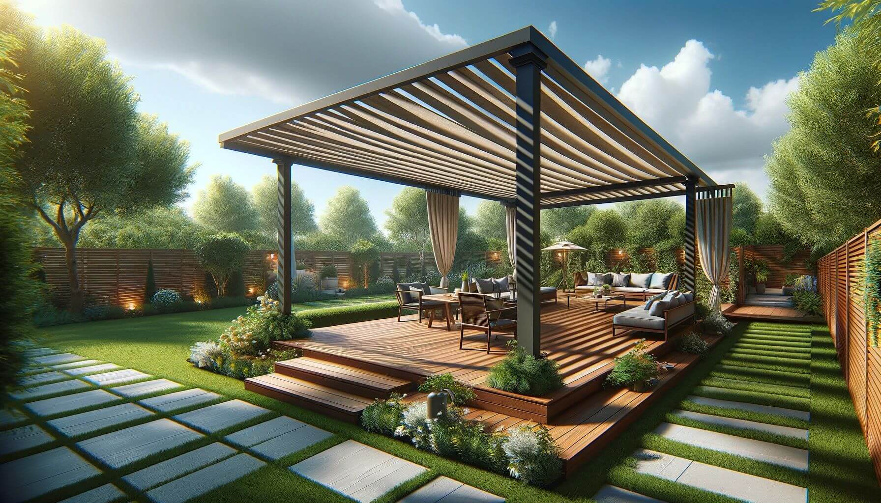 16 Best Pergola Shades Ideas and Covers - GWS Masonry & Home Improvement