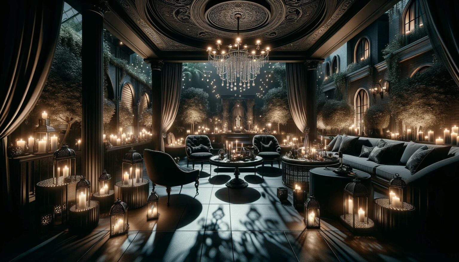 Gothic Glamour: Dark Drama for Stylish Patio Settings - GWS Masonry ...