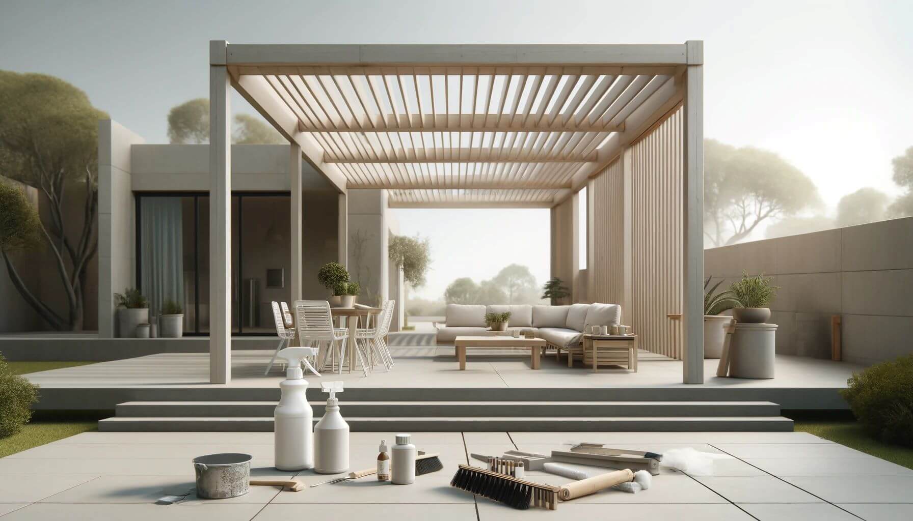 How to Embrace Minimalist Modern Farmhouse Pergolas