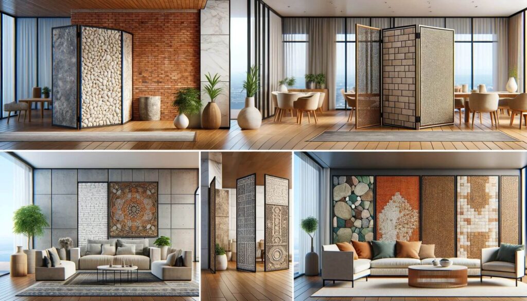 How Masonry Room Dividers Can Separate Work And Living Space