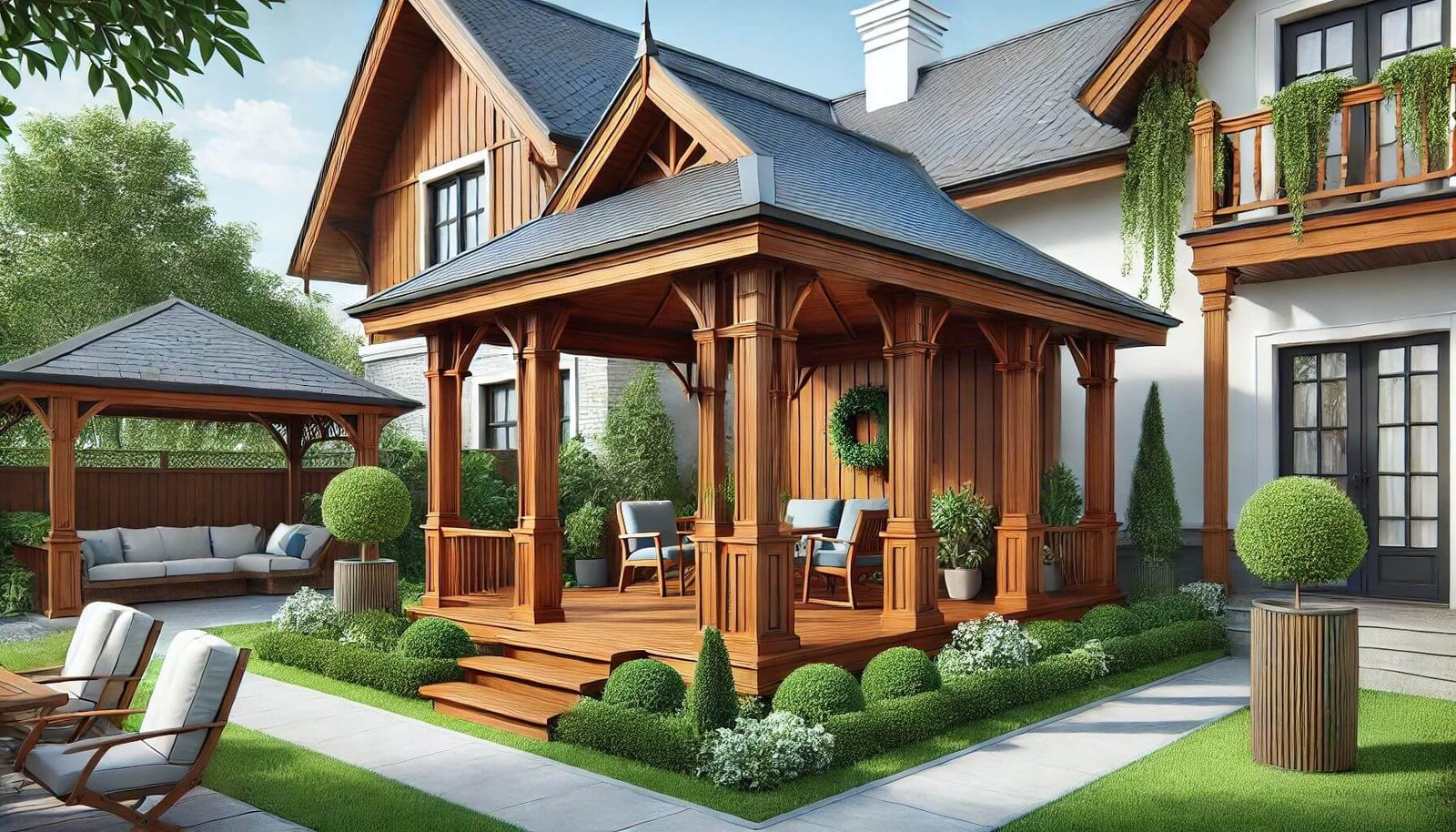 21 Best Backyard Pavilion Ideas For Your Home - GWS Masonry & Home ...