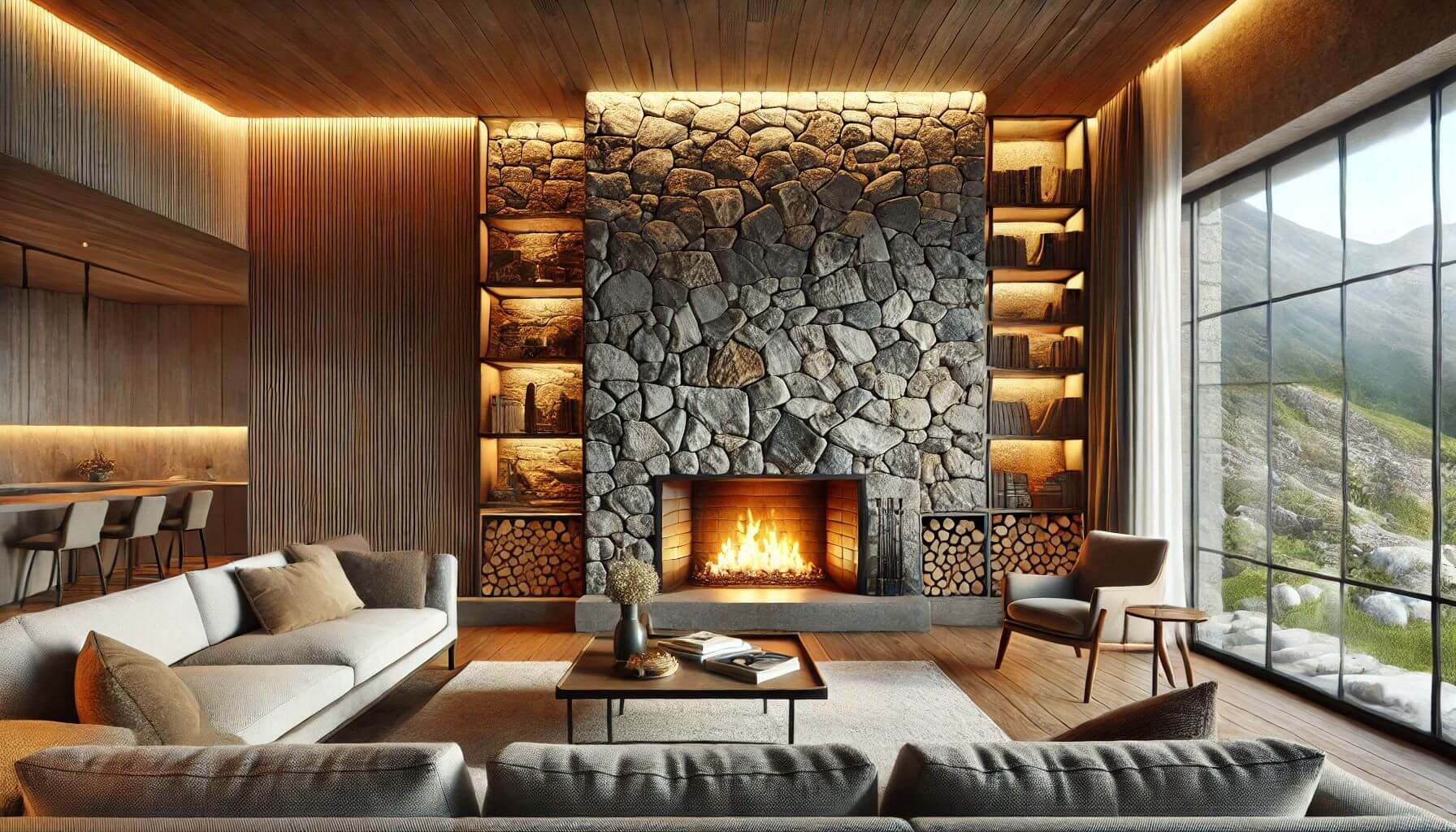 Interior stone accent wall ideas: How to Elevate your living space