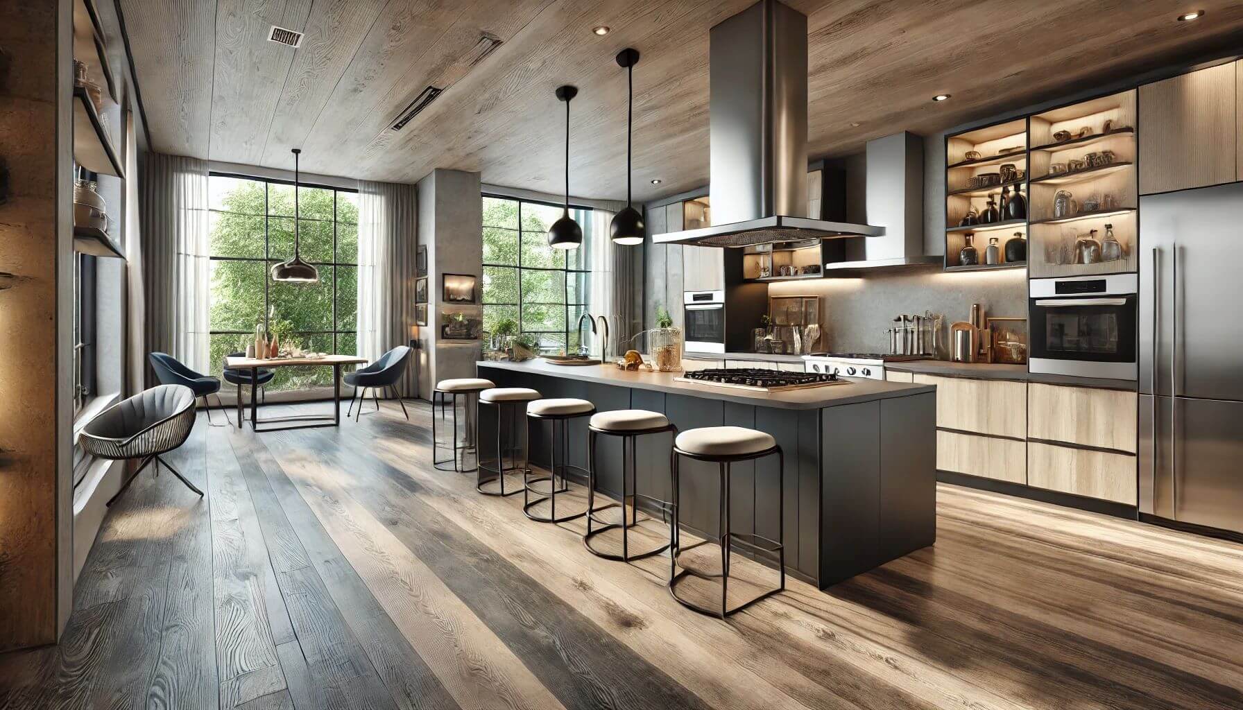 How to Mix Different Foxtail Oak Laminate Shades in One Space - GWS ...