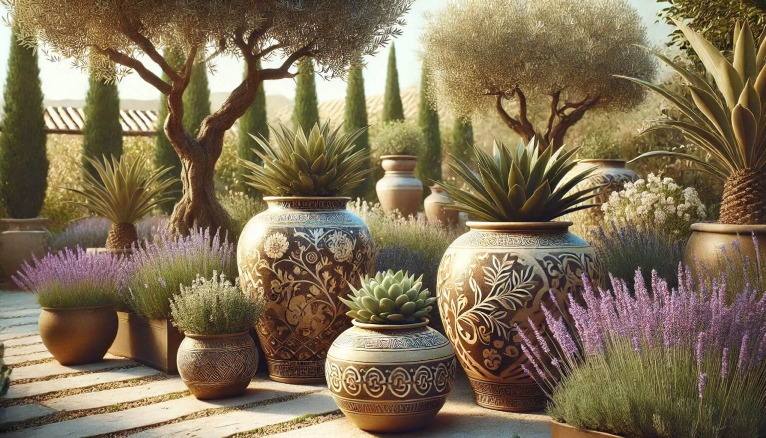 Transforming Your Outdoor Space with Large Oriental Plant Pots - GWS ...