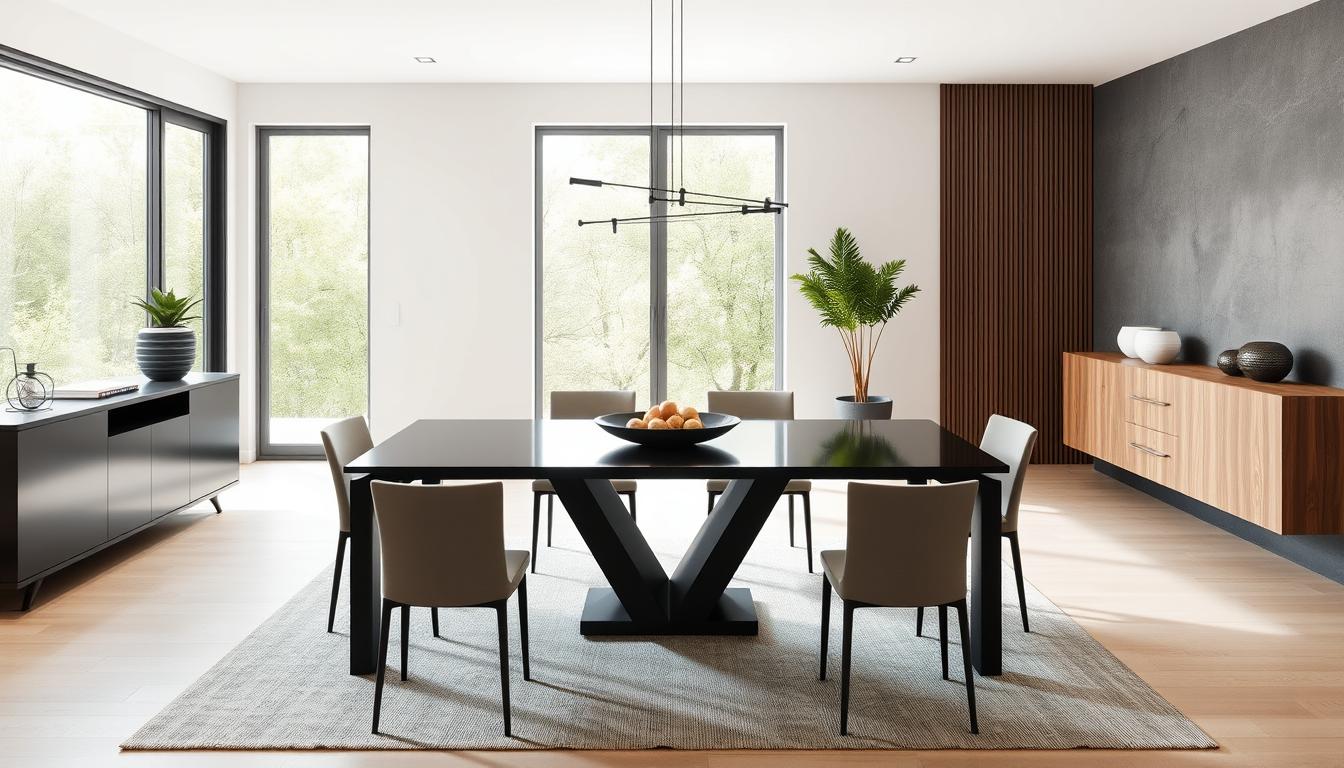 How to Transform Any Room with a Black Rectangle Dining Table