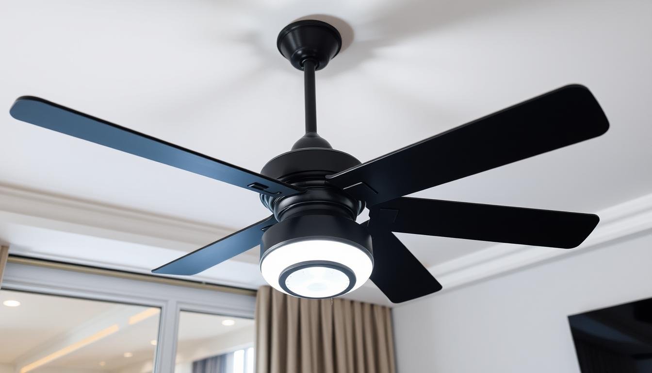 Modern Black Ceiling Fan with Light: How To Enhance Your Home