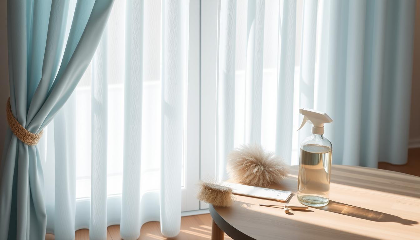 Sheer Ice Blue Curtain Texture: How To Transform Your Windows