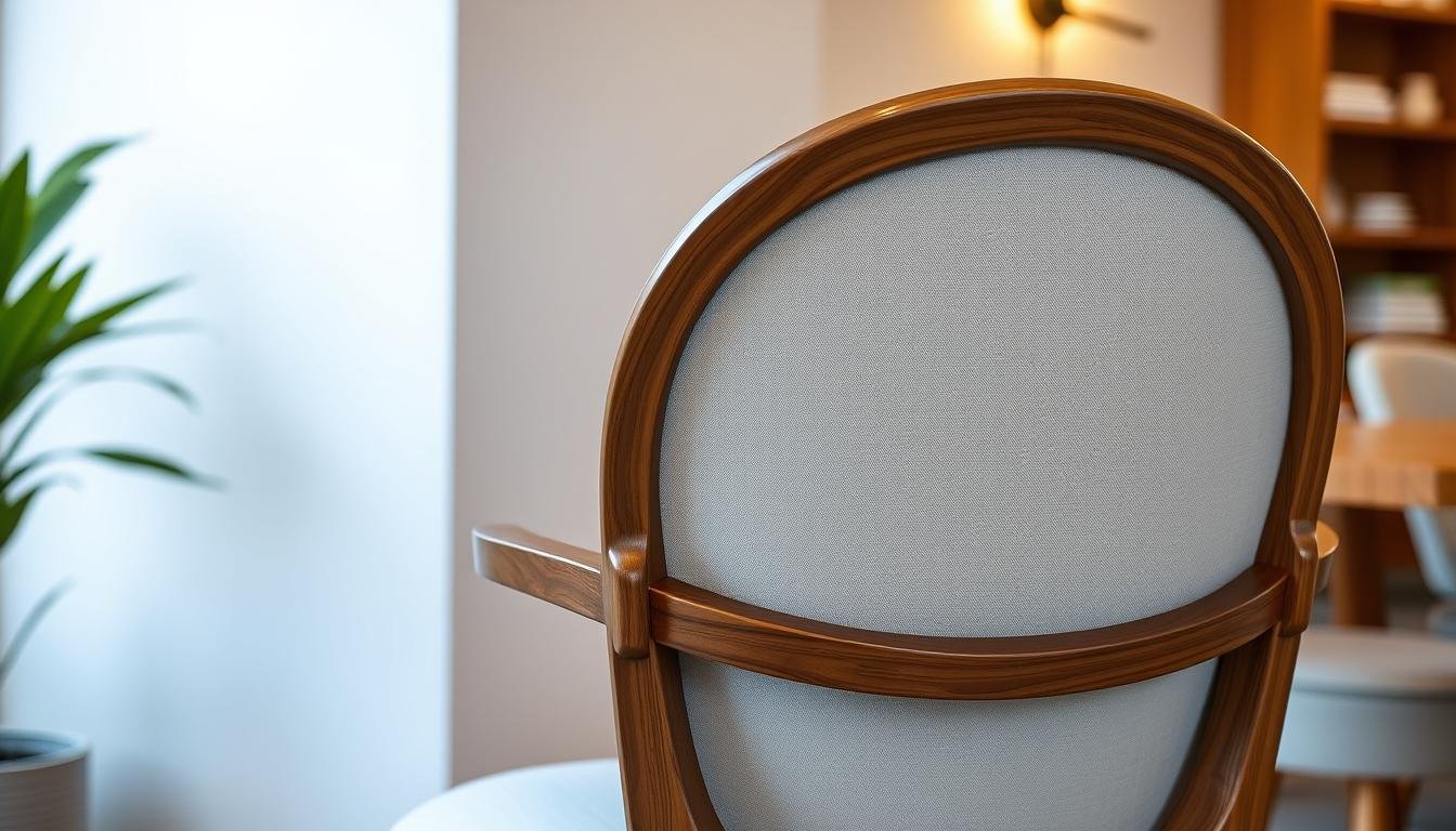 Curved Back Dining Chair: Style & Comfort