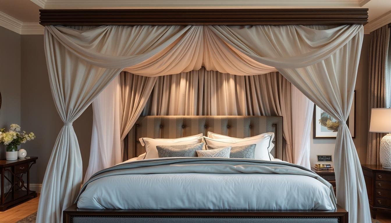 Luxe California King Canopy Bed How To Enhance Your Sleep
