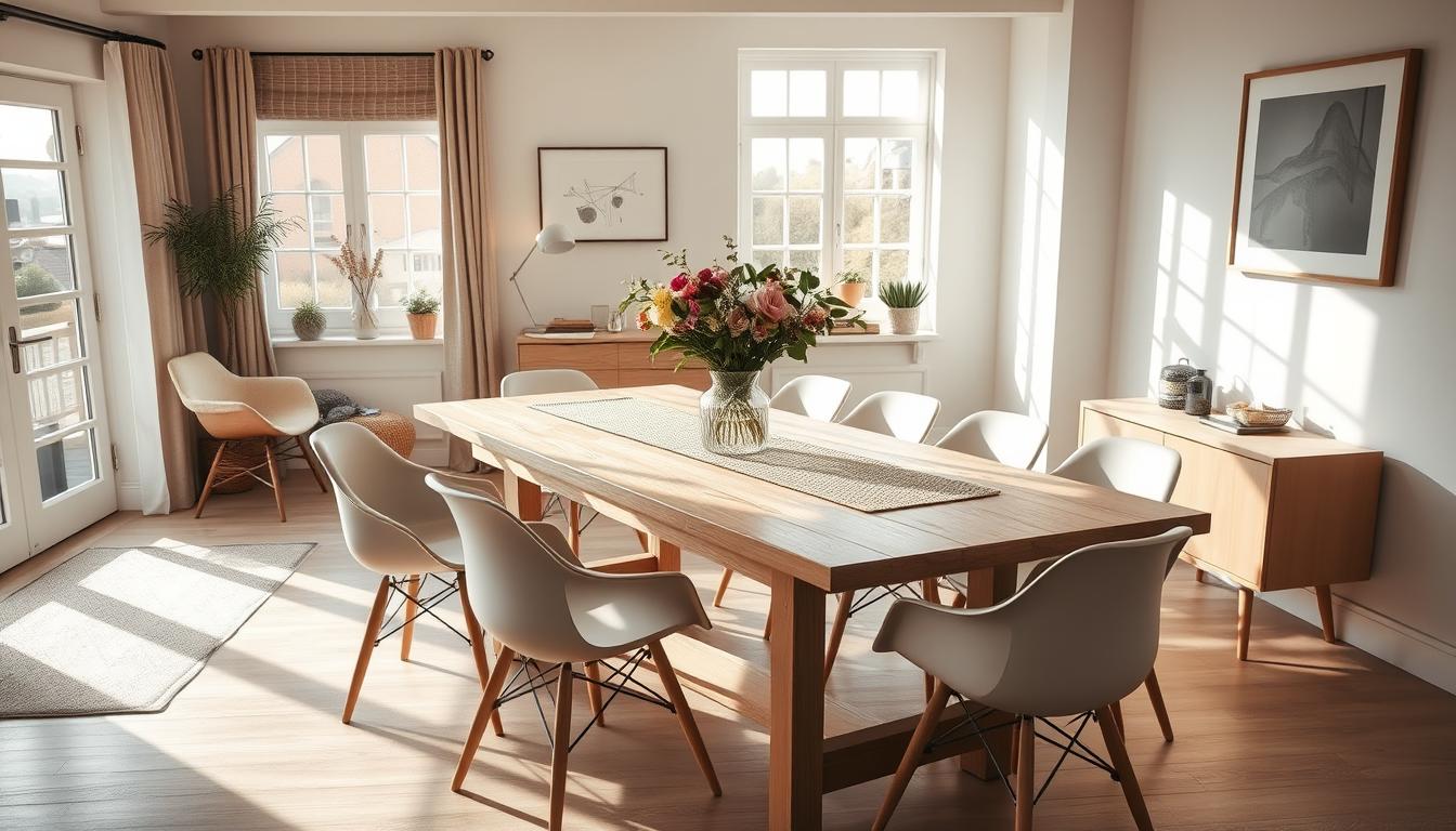 How To Transform Your Space: Light Oak Dining Table