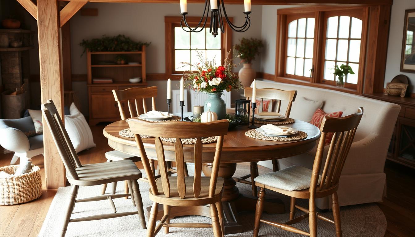Round Farmhouse Dining Table: Rustic Charm Guide