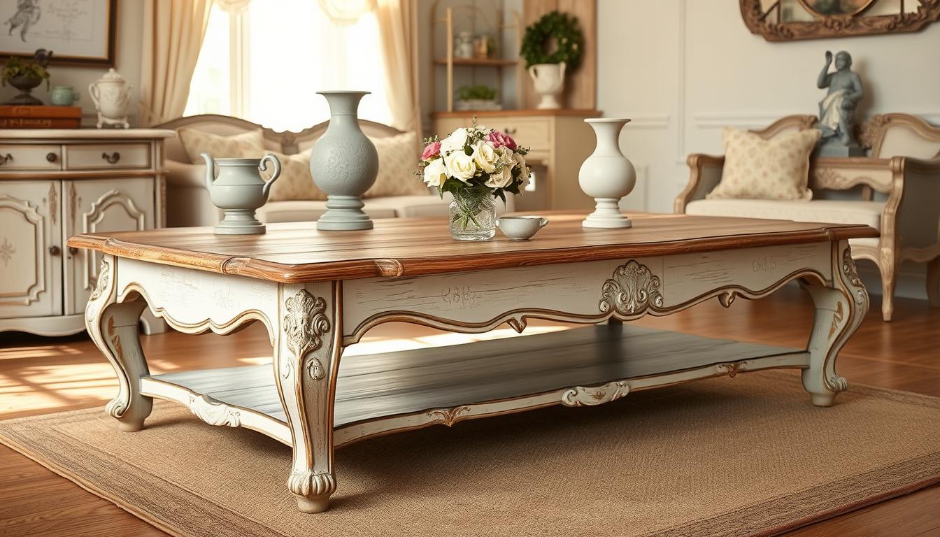 How to Enhance A Living Room with French Country Coffee Table