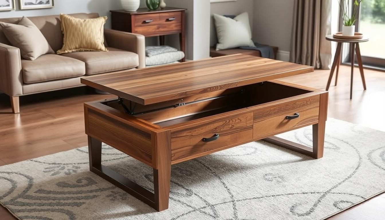 Lift Top Cocktail Table: How To Combine Style & Function