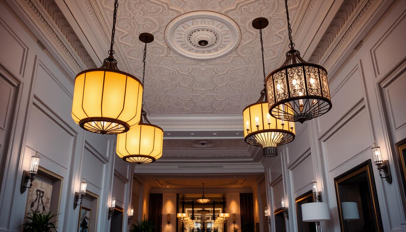 Unique Ceiling Lights: Hallway Edition
