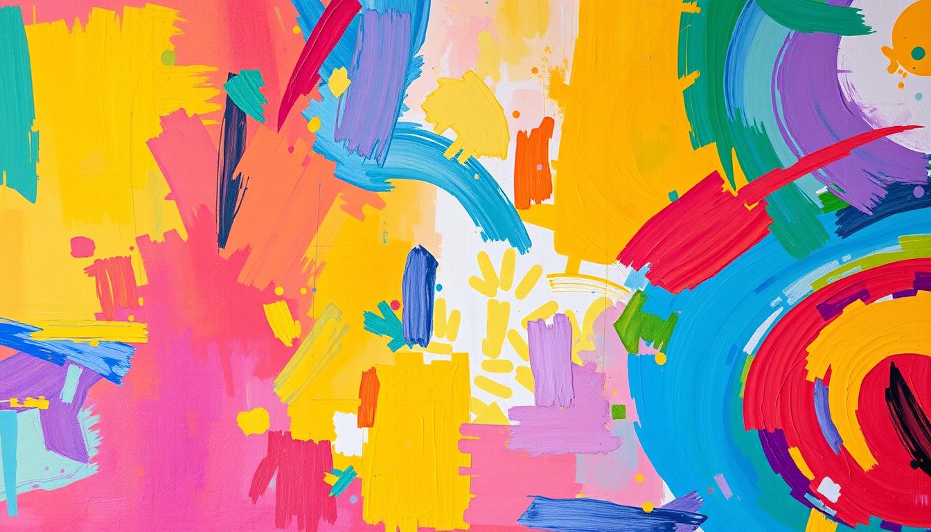 Home Rainbow Artwork on Canvas: How to Add a Splash of Color