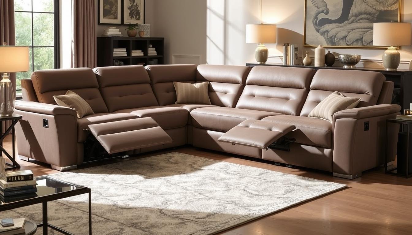 Power Reclining Sectional Chaise: Ultimate Relaxation