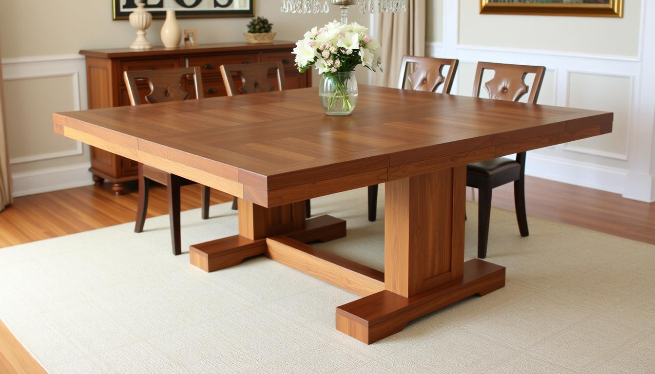 Square Extendable Dining Table: How To Create A Family Space