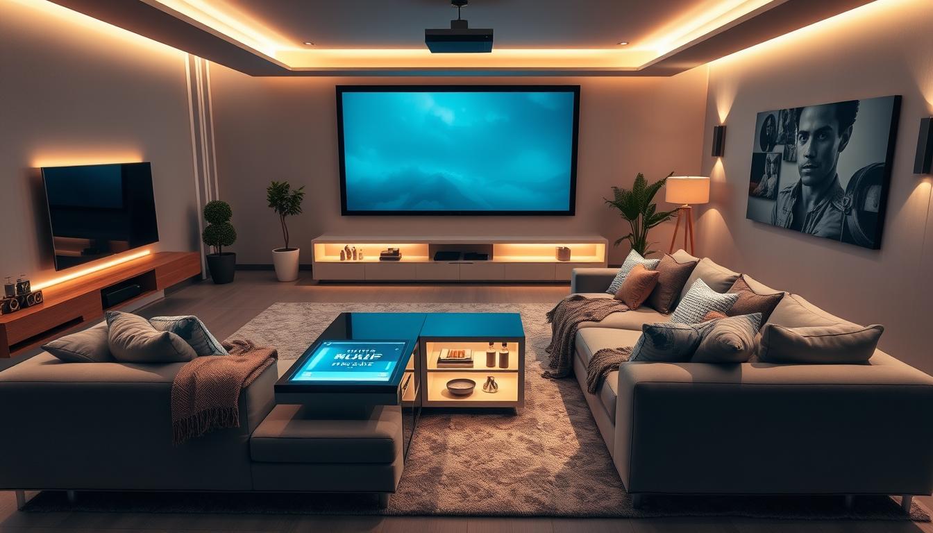 How to Enhance Movie Night: Sofa with Drinks Console