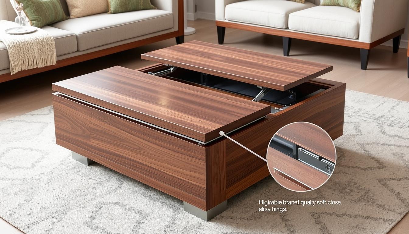 Square Lift Top Coffee Table: How To Design Smart Living Space