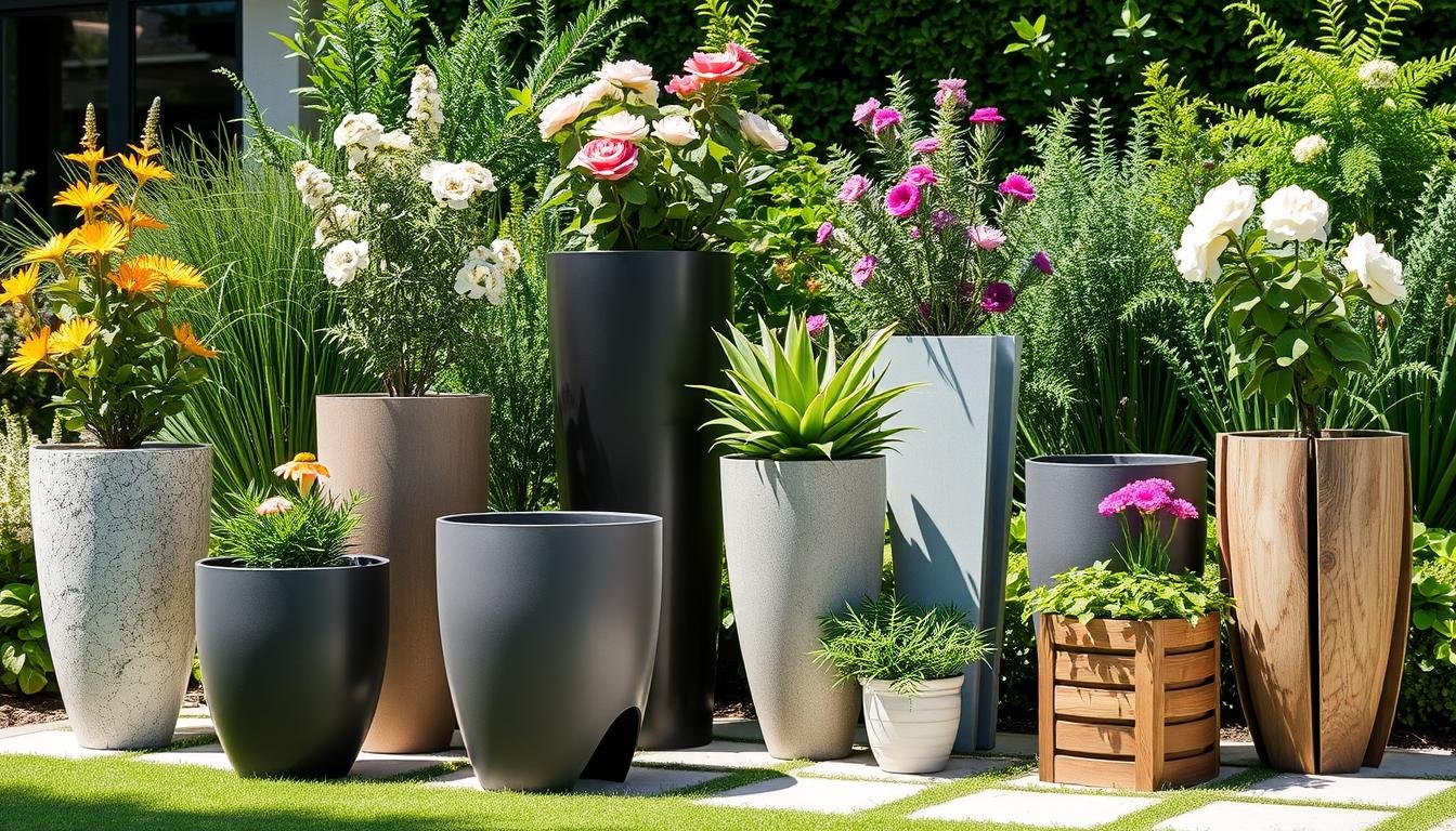 48 Inch Tall Outdoor Planters: How To Enhance a Garden Design
