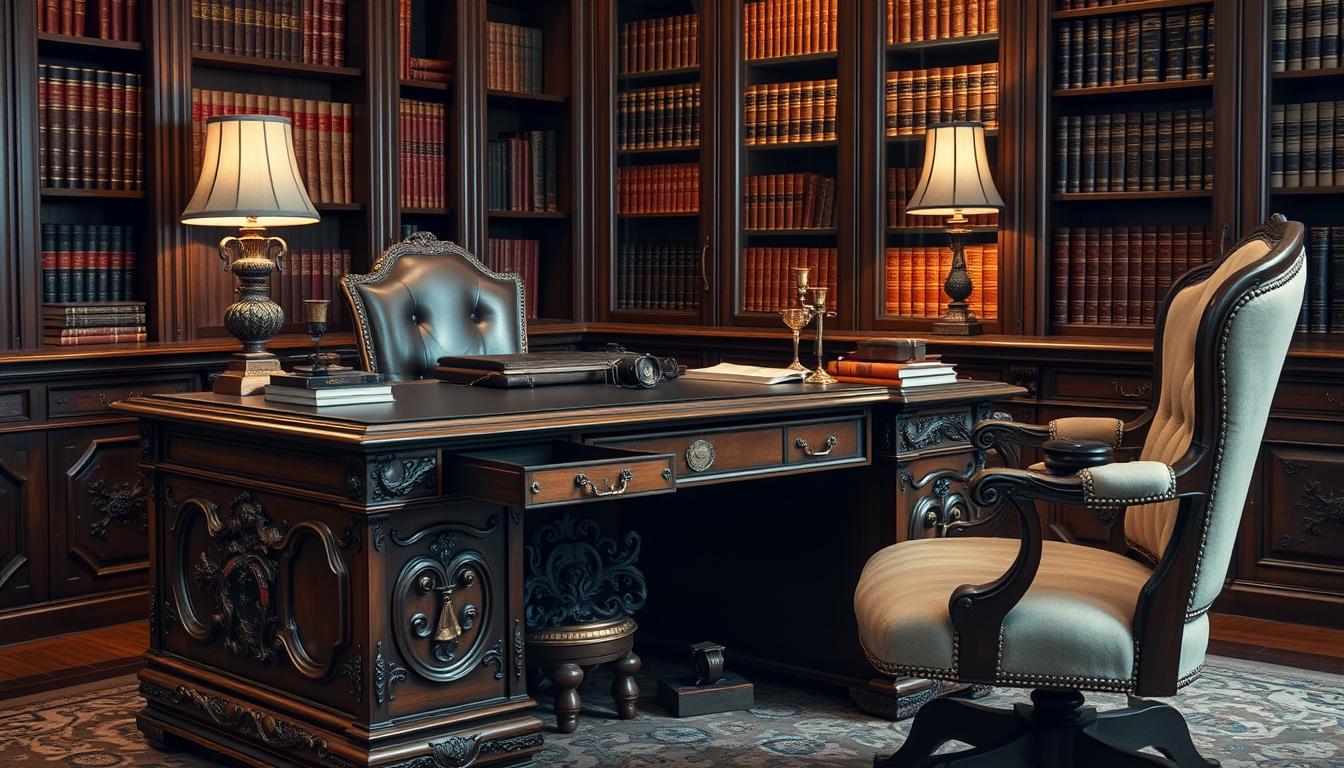 Office Desk with Secret Safe: How To Explore Hidden Gems