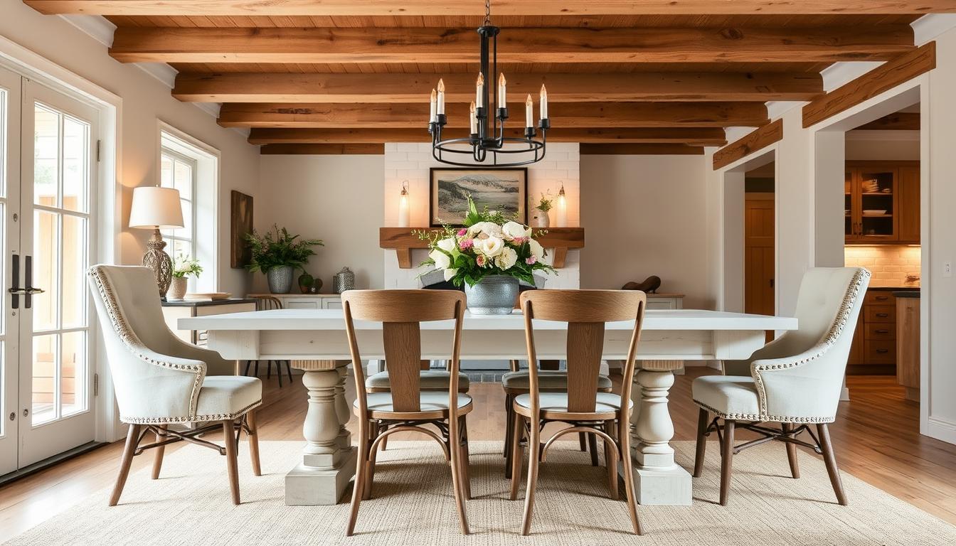 White Wash Dining Room Table: How to Create Modern Farmhouse